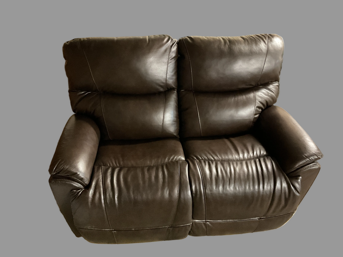 Trouper Leather Reclining Loveseat by La-Z-Boy Furniture 448-724 LB172 ...
