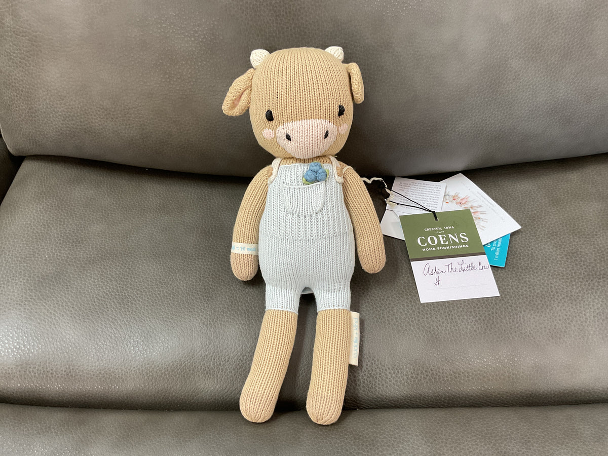 Asher the Cow by cuddle + kind Little – Coen's Home Furnishings