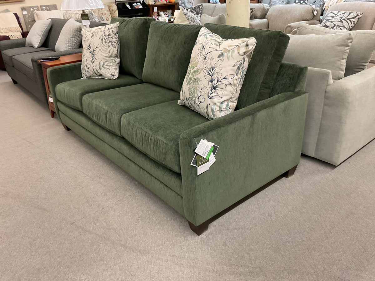 Carolina Thin Track Arm Sofa by Bassett Furniture 10 3885-72 TSCA-VI ...
